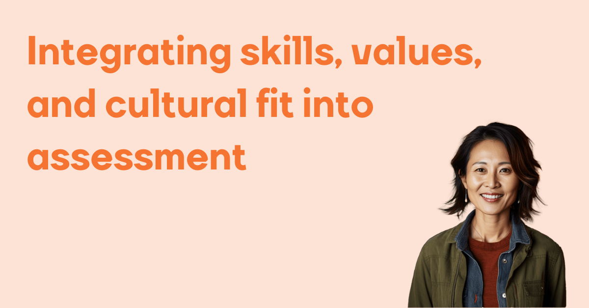 Going beyond personality: Integrating skills, values, and cultural fit ...
