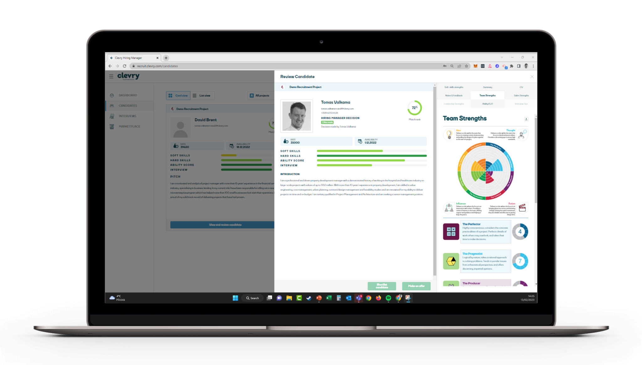 Virtual Assessment Centre - Clevry