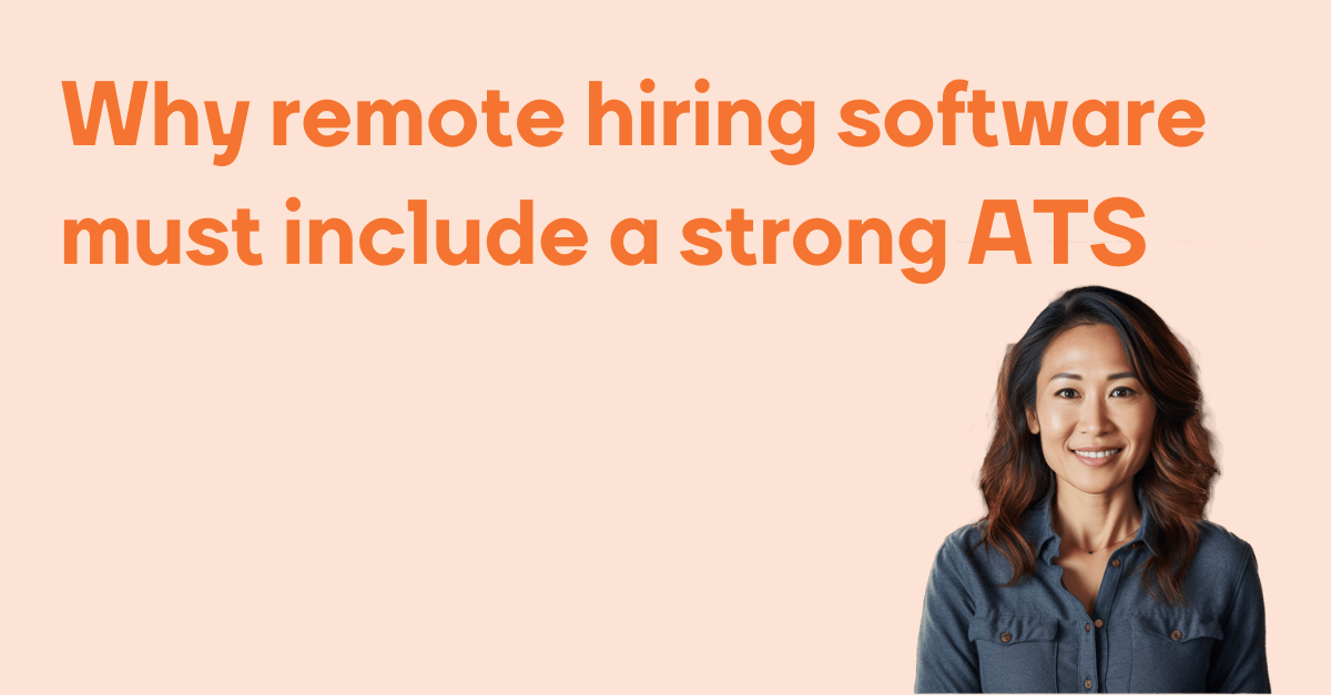 Why remote hiring software must include a strong ATS - Clevry